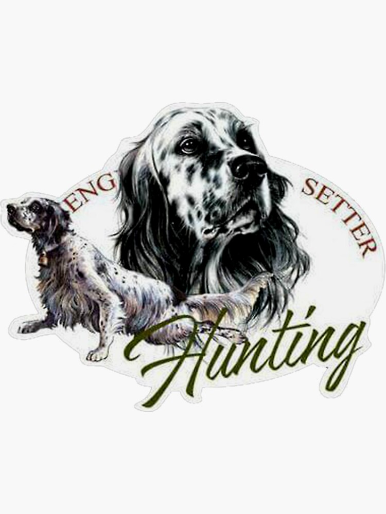 " english setter Hunting -cute gift english setter for mom,dad,women ...