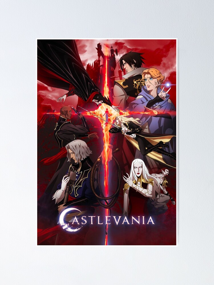 "Castlevania" Poster for Sale by aTom03 | Redbubble