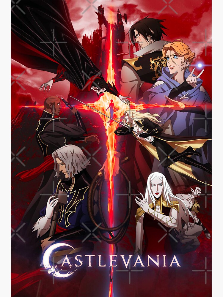 "Castlevania" Sticker for Sale by aTom03 | Redbubble