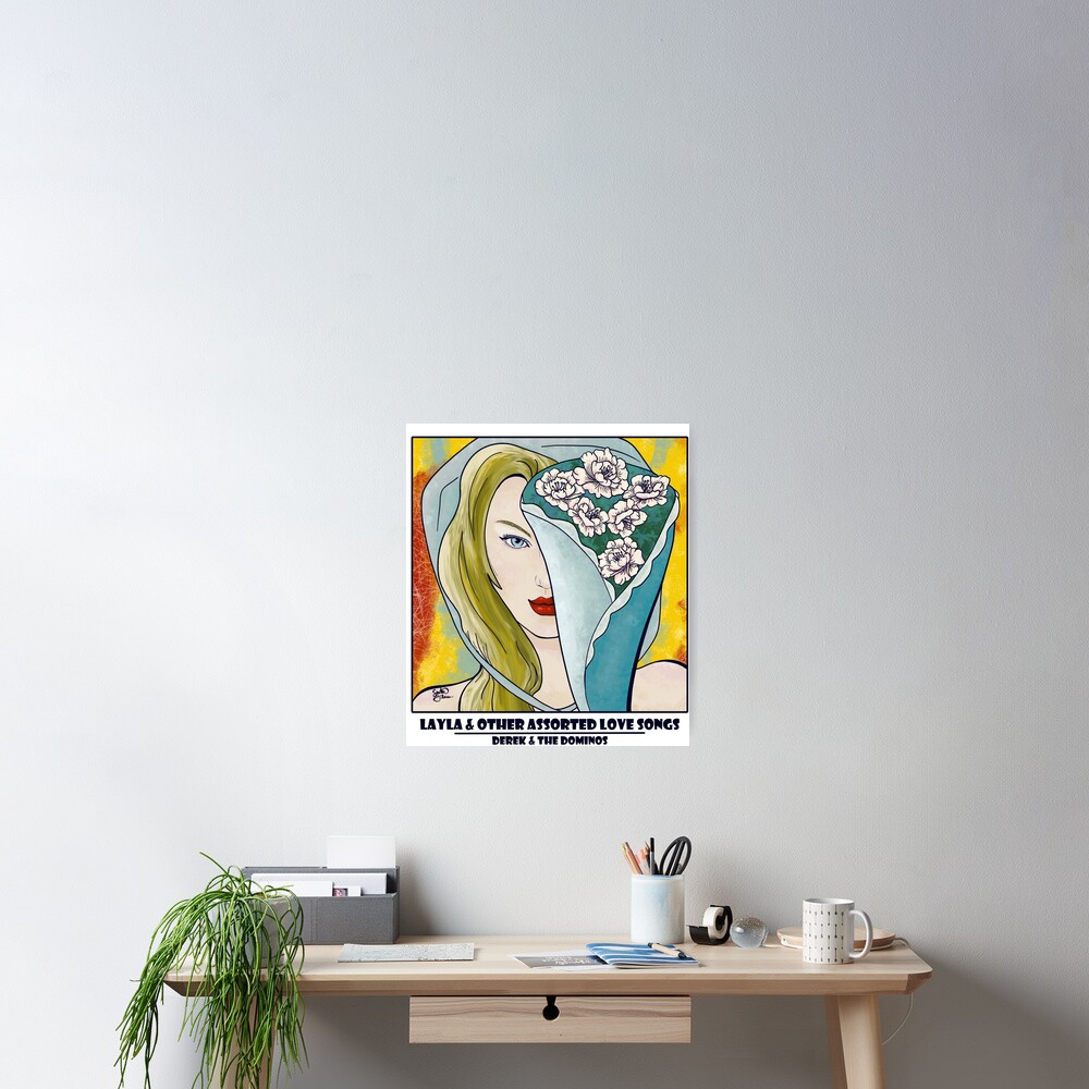 "Reimagined Layla album cover" Poster for Sale by samAckerma | Redbubble