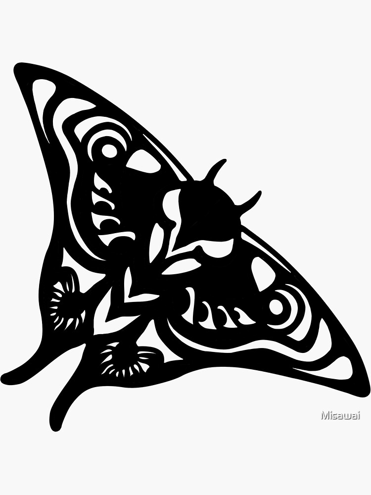 "My version of The Last of Us Moth" Sticker for Sale by Misawai | Redbubble