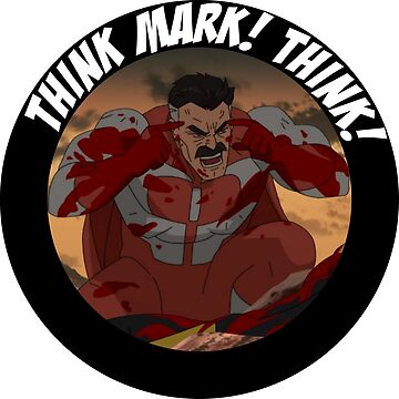 "Think Mark! Think! Omni-Man" iPad Case & Skin by Okita-Fuyu | Redbubble