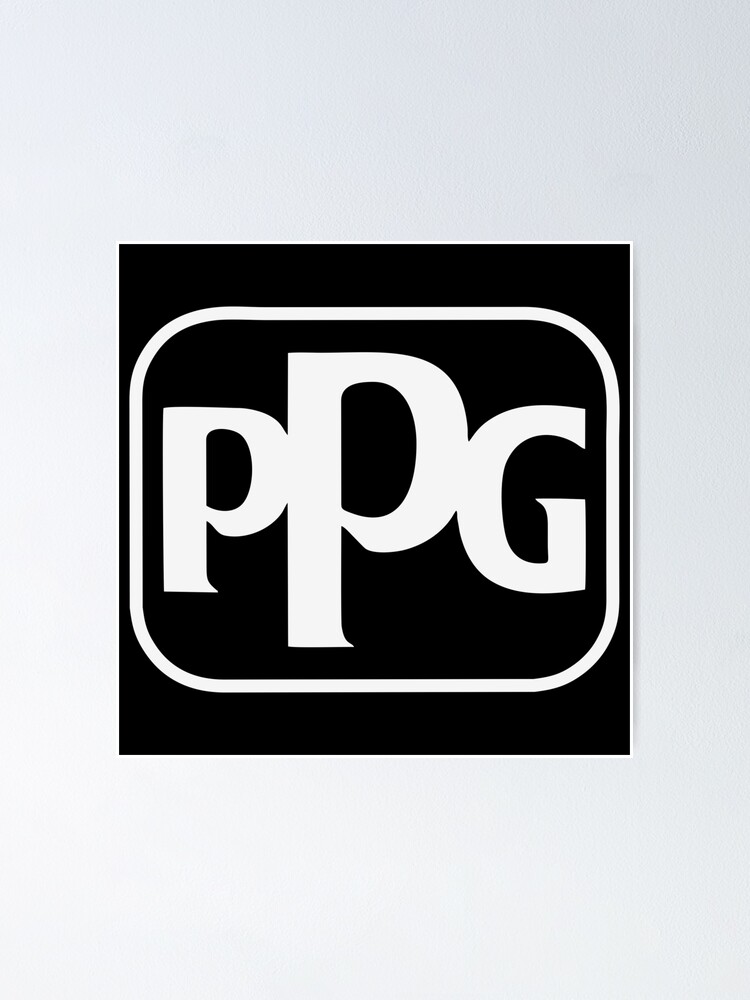 "stunning PPG Logo Design" Poster by mafatan | Redbubble