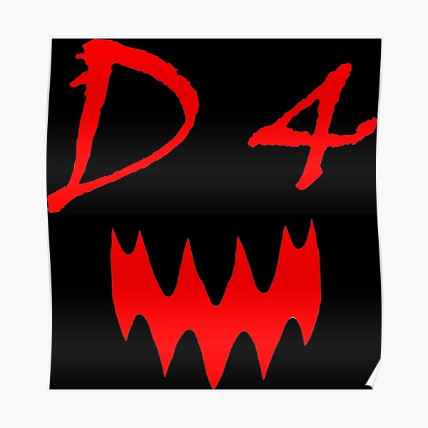 "D4 Smile" Poster for Sale by D4shop | Redbubble