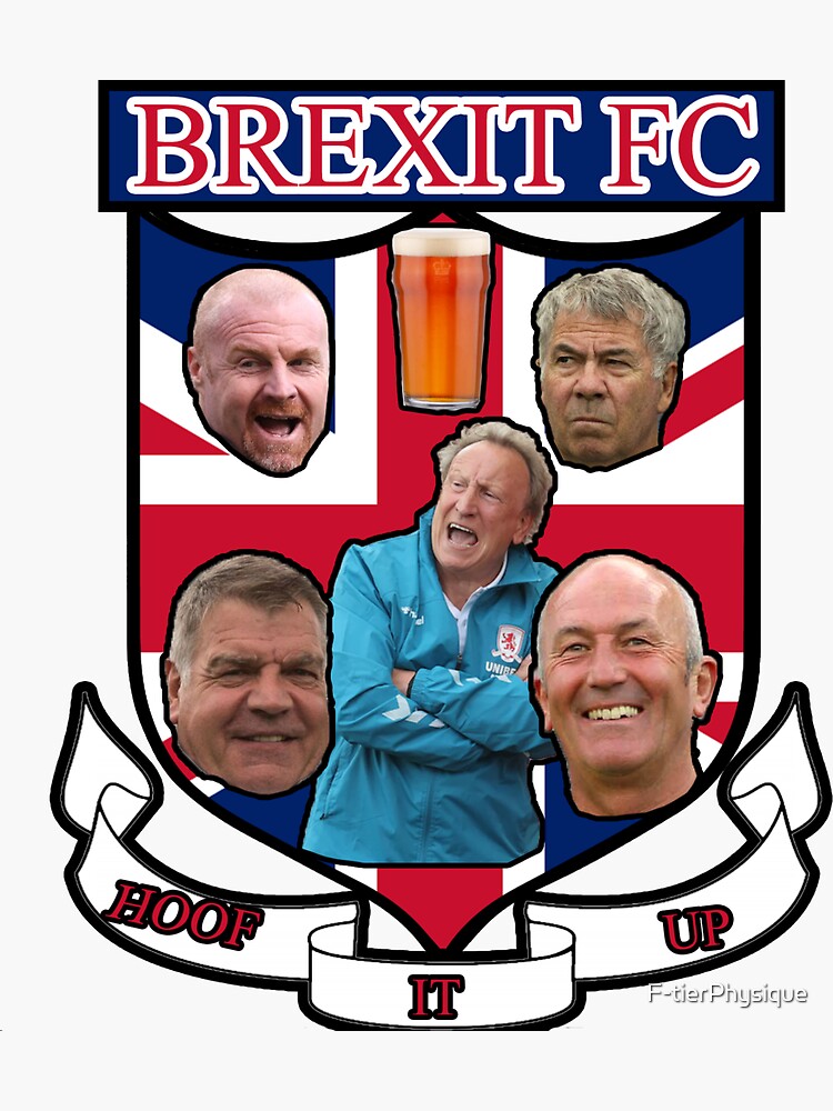 "Brexit FC" Sticker for Sale by F-tierPhysique | Redbubble