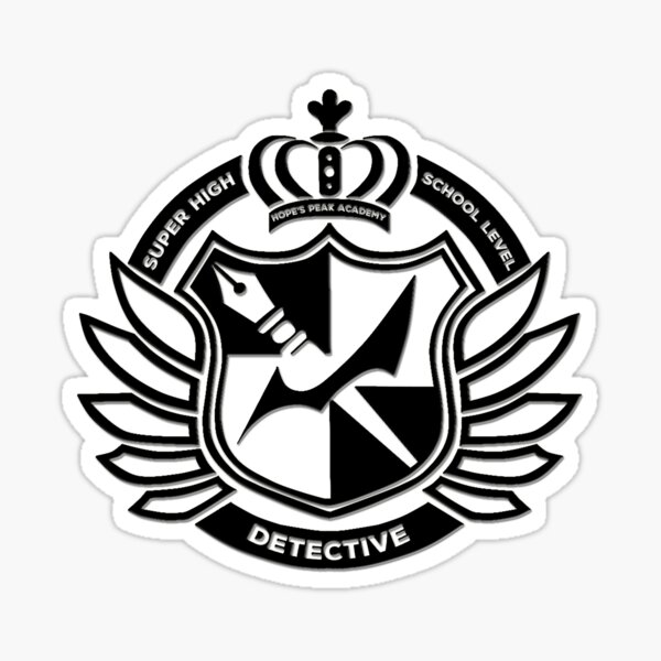 "Super High School Level Detective" Sticker for Sale by JenaLasagna ...