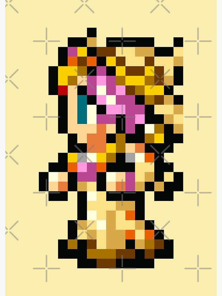 "Final Fantasy - Sarah Sprite" Poster for Sale by SpriteZone | Redbubble