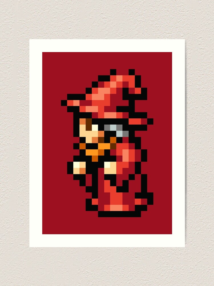 "Final Fantasy - Matoya Sprite" Art Print by SpriteZone | Redbubble