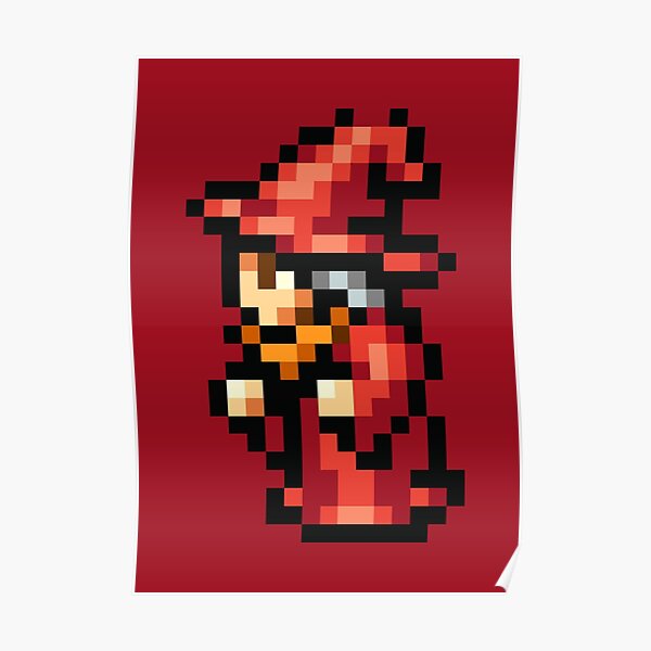 "Final Fantasy - Matoya Sprite" Poster by SpriteZone | Redbubble