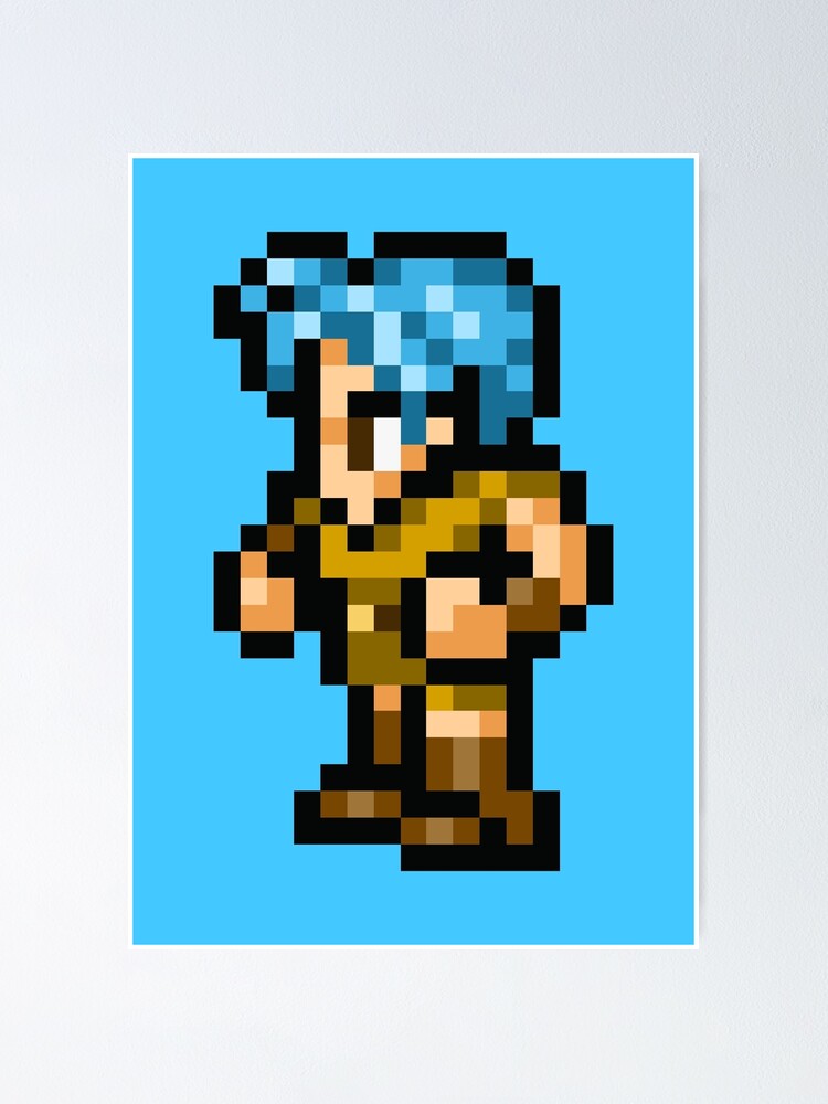 "Final Fantasy - Thief Sprite" Poster for Sale by SpriteZone | Redbubble