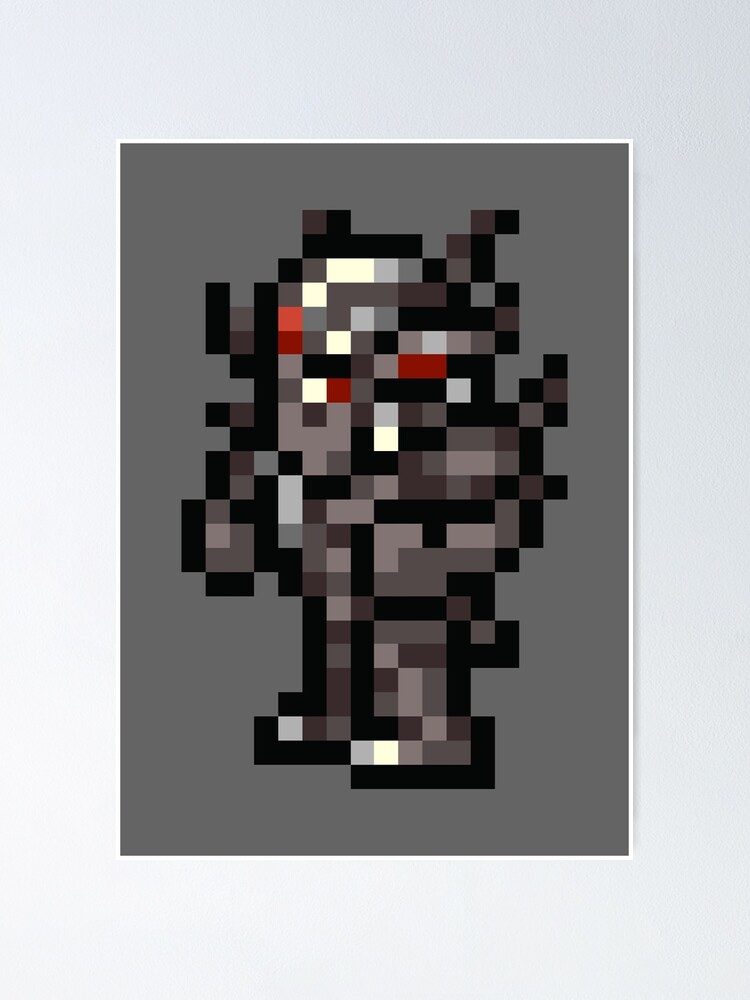 Póster «Final Fantasy - Garland Chaos Sprite» de SpriteZone | Redbubble