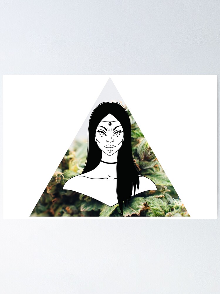 "Stoner Girl | Smart Successful Stoner | We Are The Universe" Poster by ...