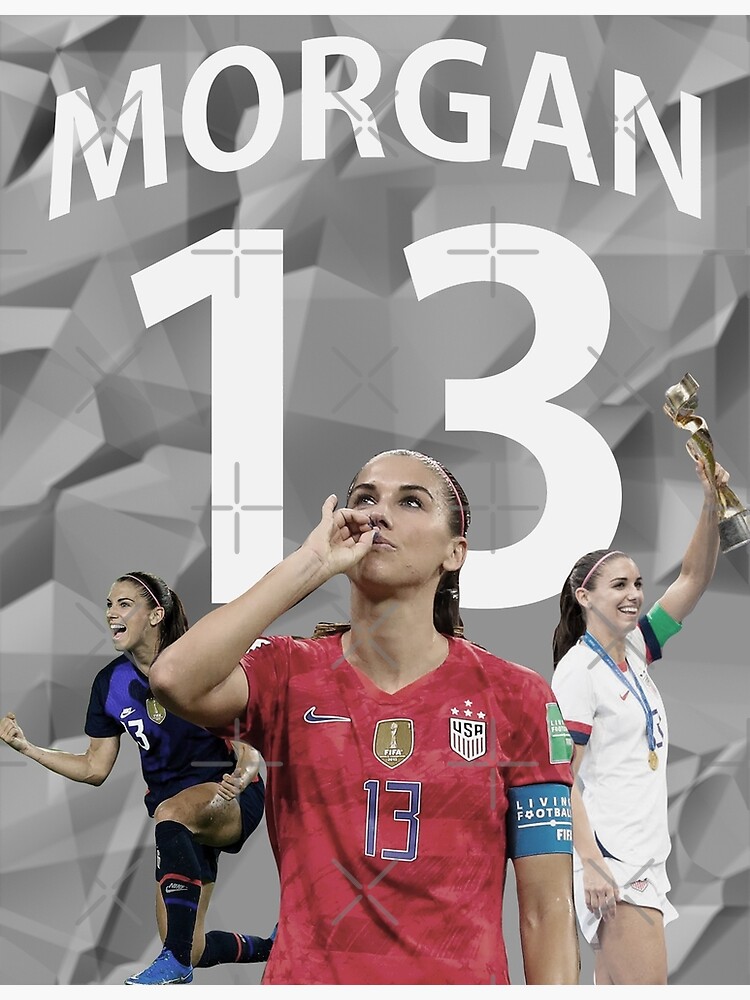 "alex morgan" Poster for Sale by mel-ynie | Redbubble