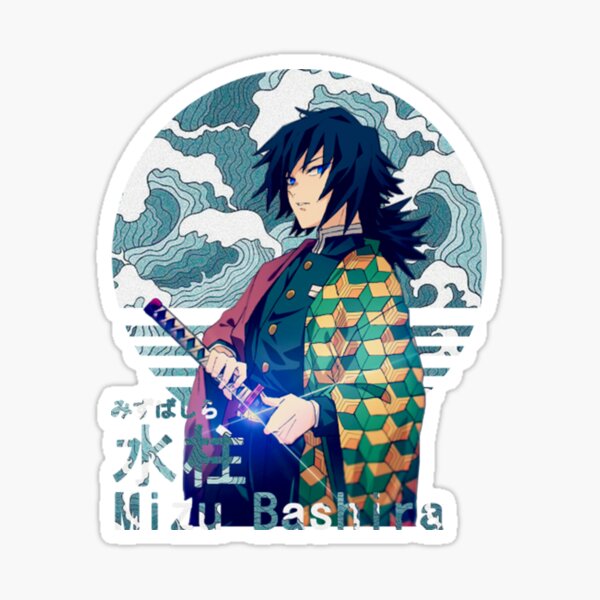 "Demon Slayer giyu tomioka demon slayer" Sticker by Jwanecaa | Redbubble