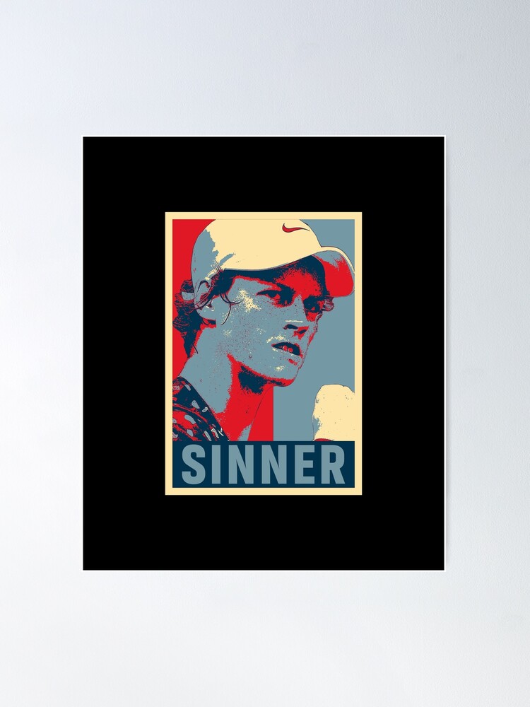 "Jannik Sinner Hope" Poster for Sale by oscar195 | Redbubble