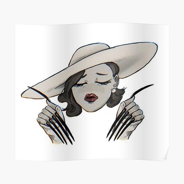 "Lady Dimitrescu (Resident Evil Village)" Poster by xAYMx | Redbubble