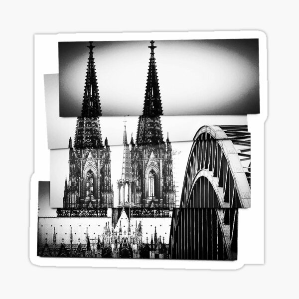 "Cologne cathedral" Sticker for Sale by BullDesignsShop | Redbubble