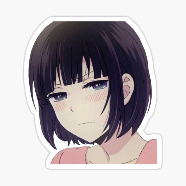 "kuzu no honkai yasuraoka hanabi" Sticker von KochengSed | Redbubble