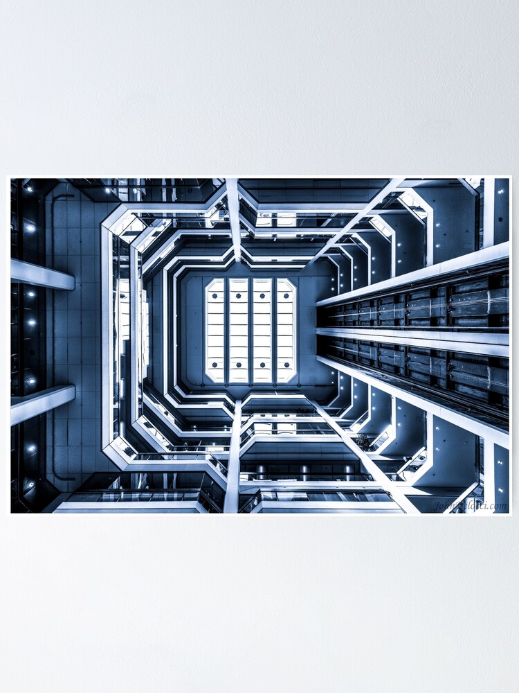 "Atrium at Bay 2" Poster for Sale by baneling | Redbubble