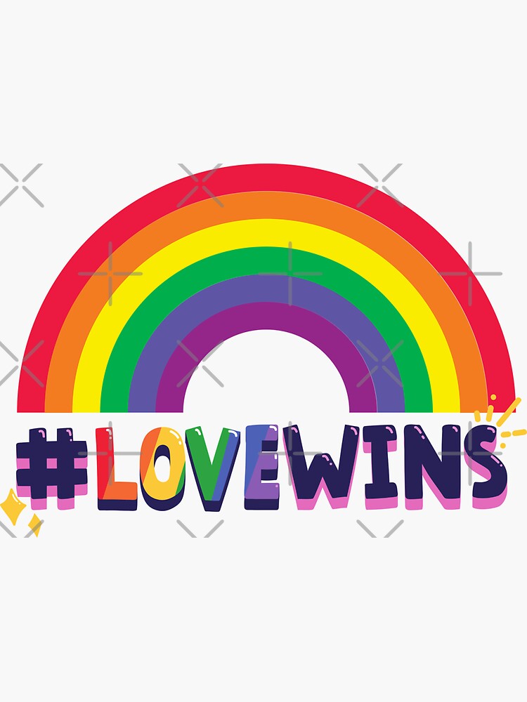 "LOVE Wins Rainbow Pride Month Special - LGBT Pride month love is love ...