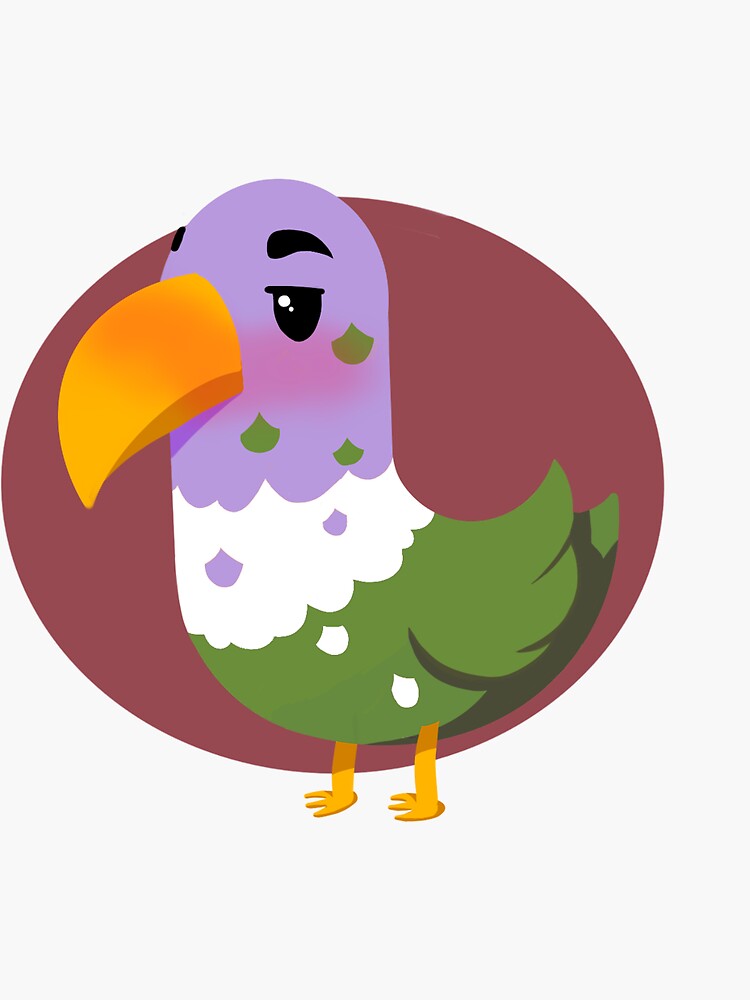 "Genderqueer Pride Bird" Sticker for Sale by EthanEatsArt | Redbubble