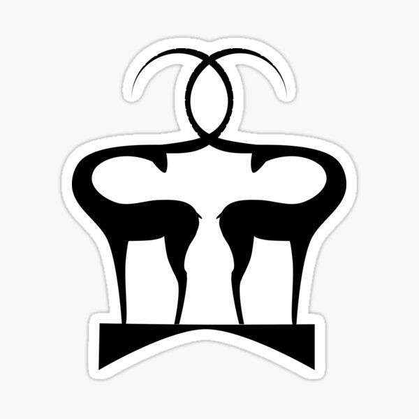 "Buck and Doe" Sticker for Sale by CR8DESIGNS | Redbubble