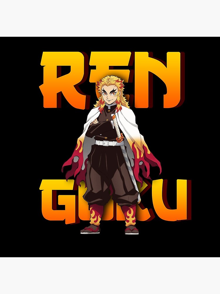 "Rengoku Logo" Art Print by Soulbry | Redbubble