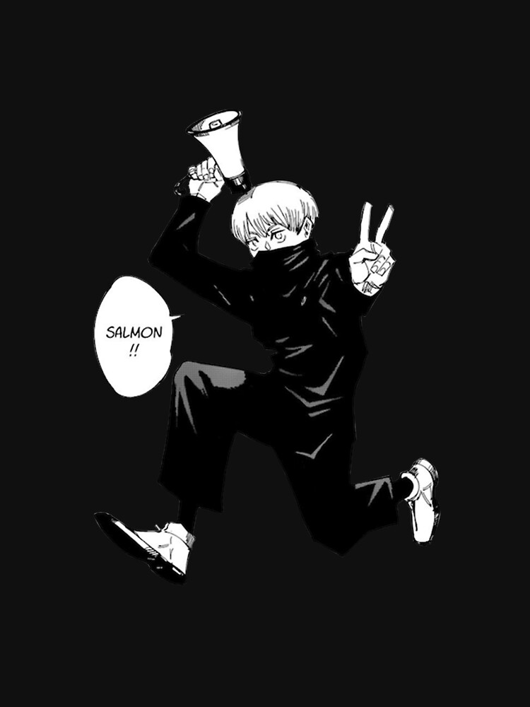 Inumaki Toge Peace Sign Jujutsu Kaisen Classic T-Shirt Designed & Sold ...