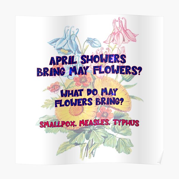 "April Flowers Bring May Flowers... But What do May Flowers Bring ...
