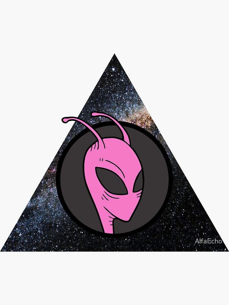 "Alien Stoner | Smart Successful Stoner | We Are The Universe" Sticker ...