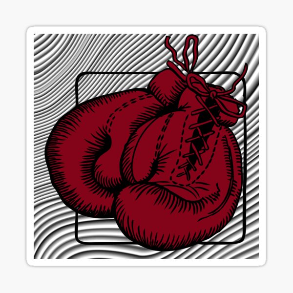 "Boxing" Sticker for Sale by ArcherAshleyArt | Redbubble