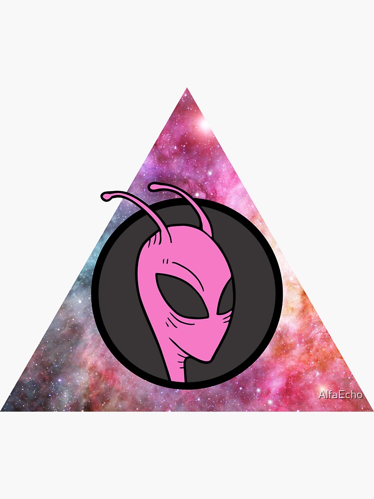 "Alien Stoner | Smart Successful Stoner | We Are The Universe" Sticker ...