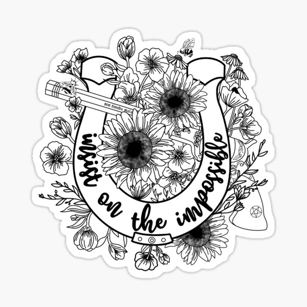 "Dean Winchester Insist on the Impossible" Sticker for Sale by ...