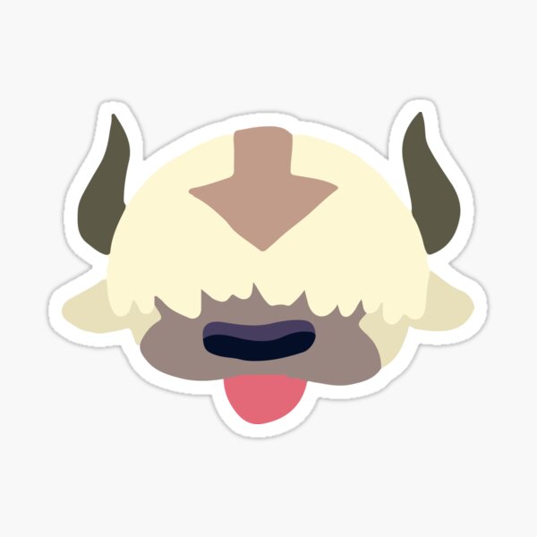 "Avatar Appa" Sticker for Sale by starwars-rey | Redbubble