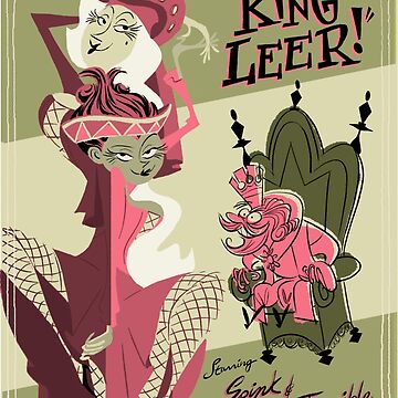 "Miss Spink and Miss Forcible King Leer" Poster for Sale by MarceIine ...