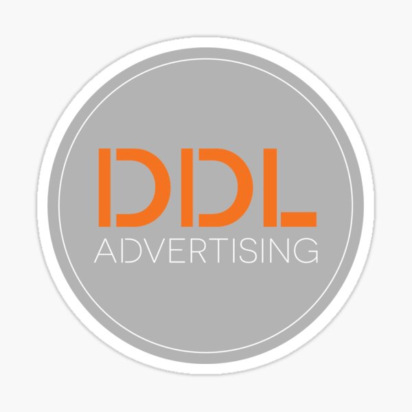 "DDL Advertising" Sticker for Sale by DDLAdvertising | Redbubble