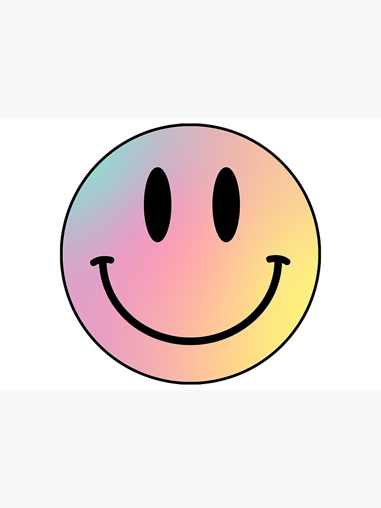 "pastel smiley face" Poster by claireeliz | Redbubble