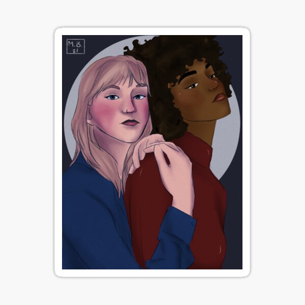 "Mary and Marlene - ATYD" Sticker by mbog20 | Redbubble