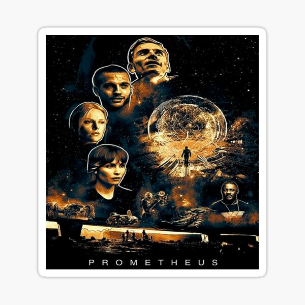"Prometheus" Sticker for Sale by pauloclementi | Redbubble