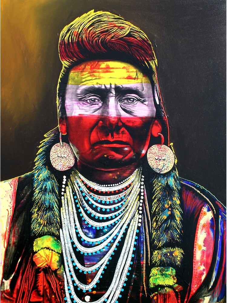 "Chief Joseph" Framed Art Print for Sale by Taylor89 | Redbubble