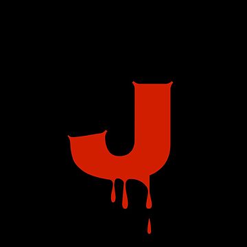 "Dripping Letter J" Sticker for Sale by myminimalist | Redbubble
