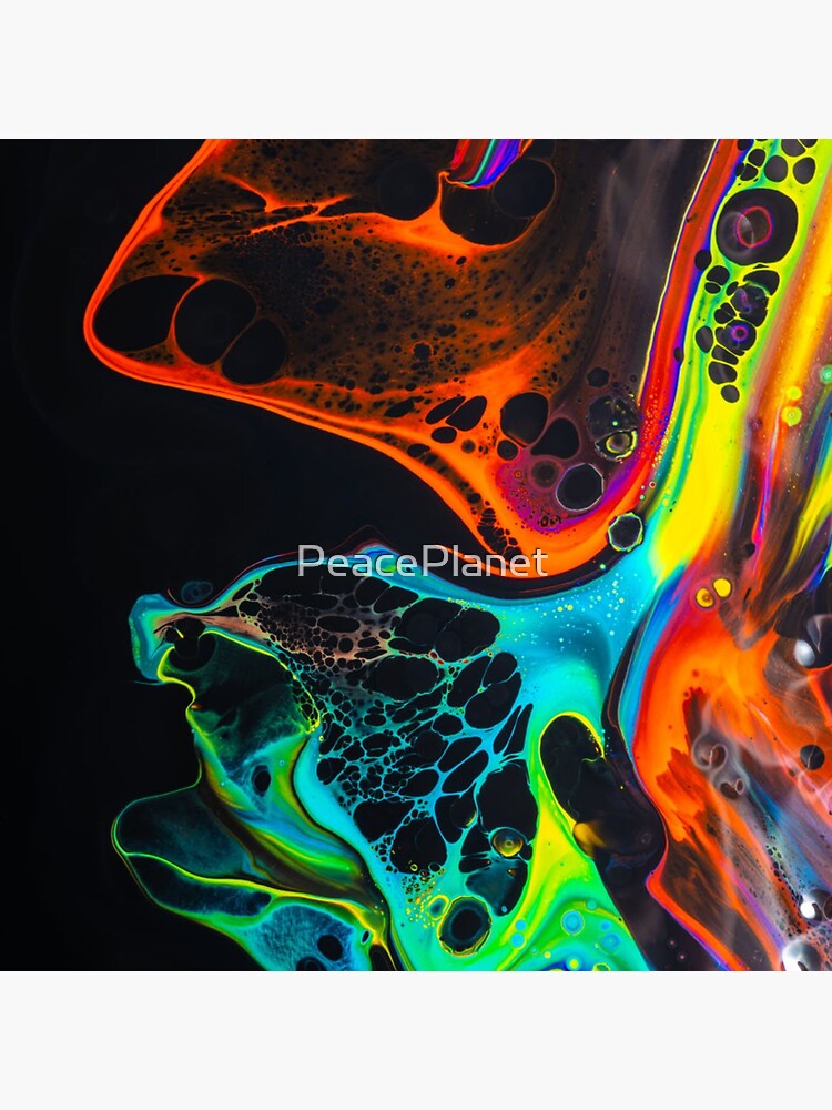 "Endless colour" Sticker for Sale by PeacePlanet | Redbubble