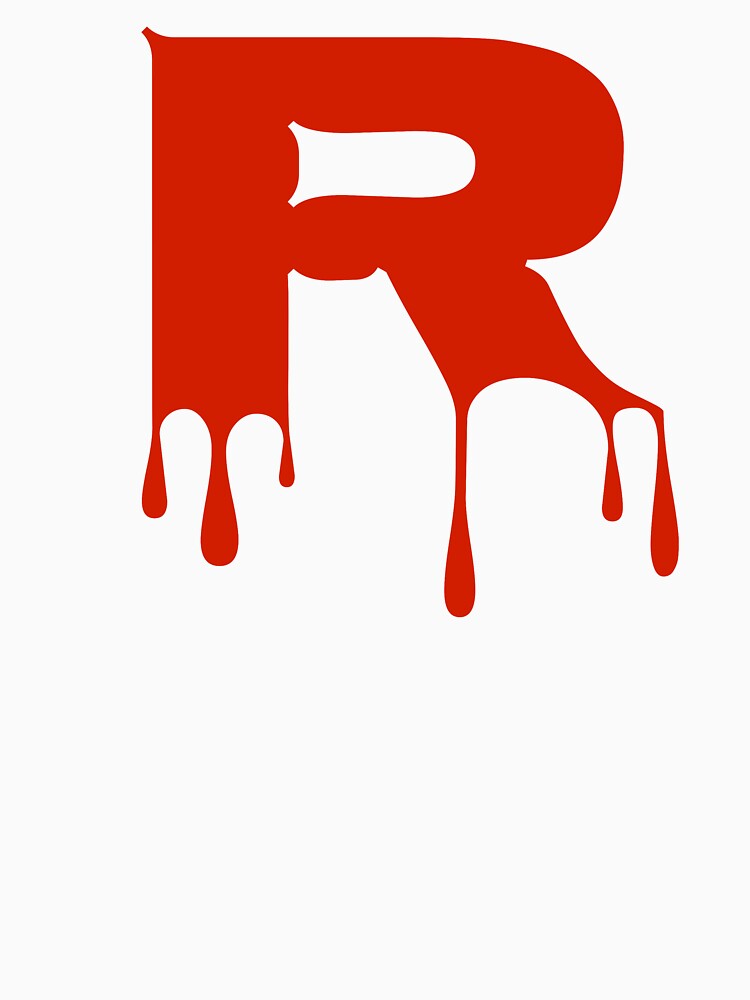 "Dripping Letter R" T-shirt by myminimalist | Redbubble