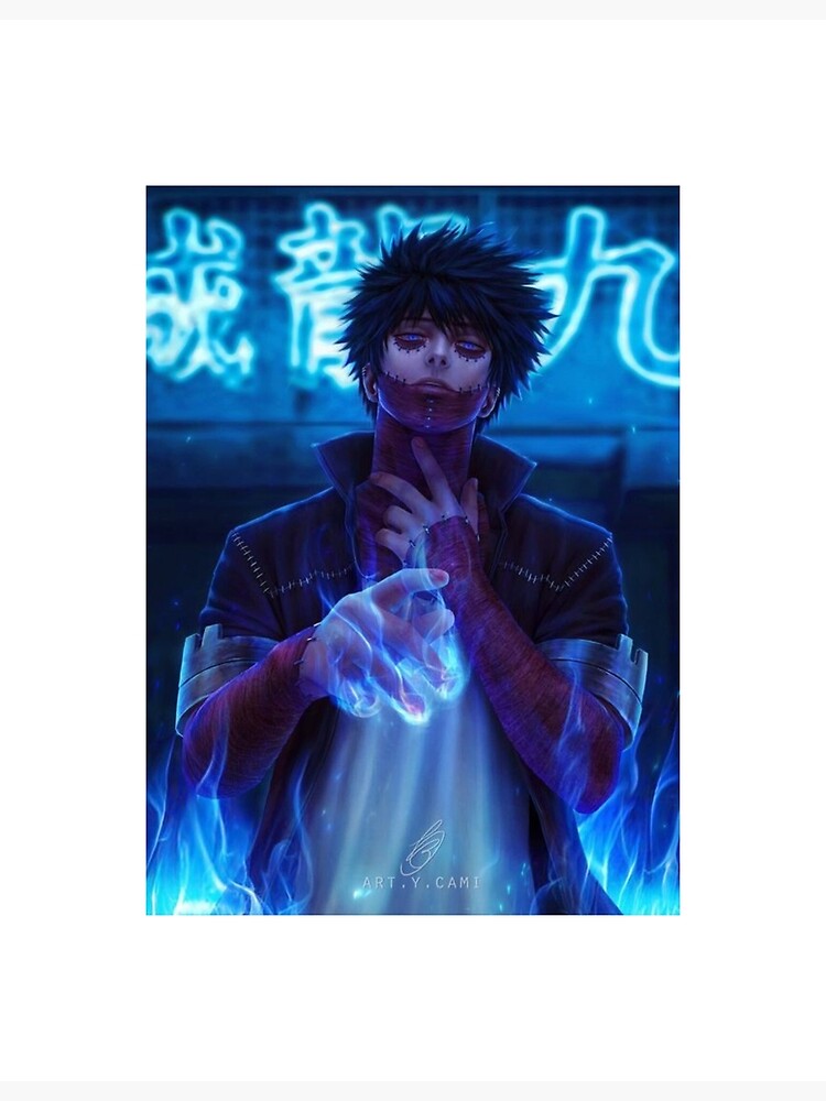 "anime dabi touya dabi anime kawaii my hero academia" Photographic ...