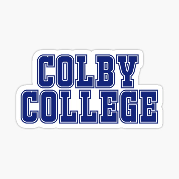 "Colby College Varsity Letter Sticker" Sticker for Sale by ...