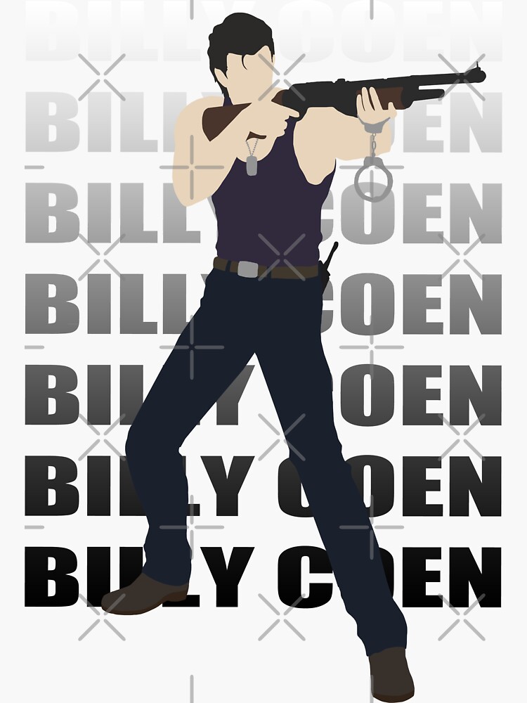 "Billy Coen Resident Evil 0 Zero" Sticker by Tvrs01001 | Redbubble