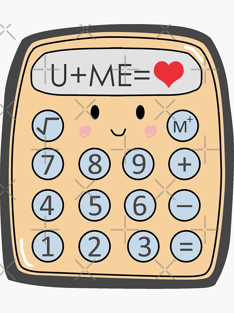 "The Equation" Sticker for Sale by KathrinLegg | Redbubble
