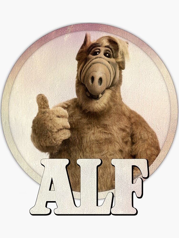 "ALF" Sticker by DrewStore1 | Redbubble