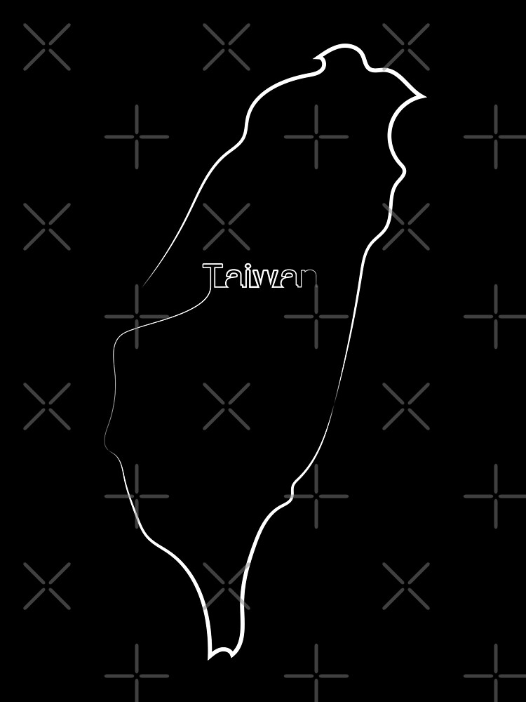 "Taiwan Map | One Line Art | One Line Artist | Minimal Art | Map Of ...