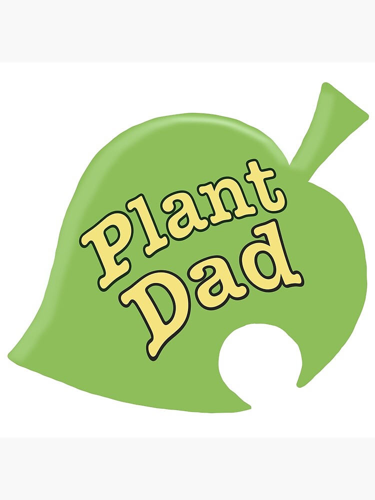 "Plant dad sticker" Poster by paintingpages | Redbubble